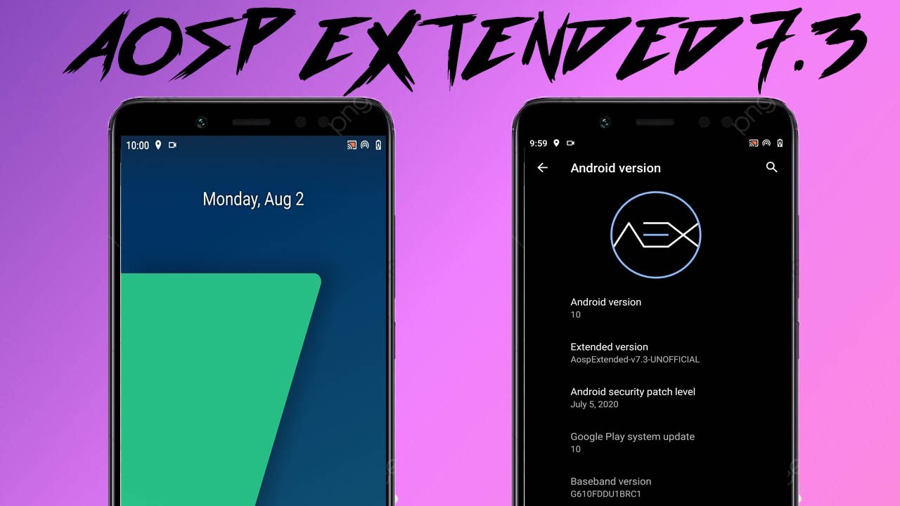 Aosp Extended 7.3 Rom For Samsung Exynos 7870 Devices - YouTube