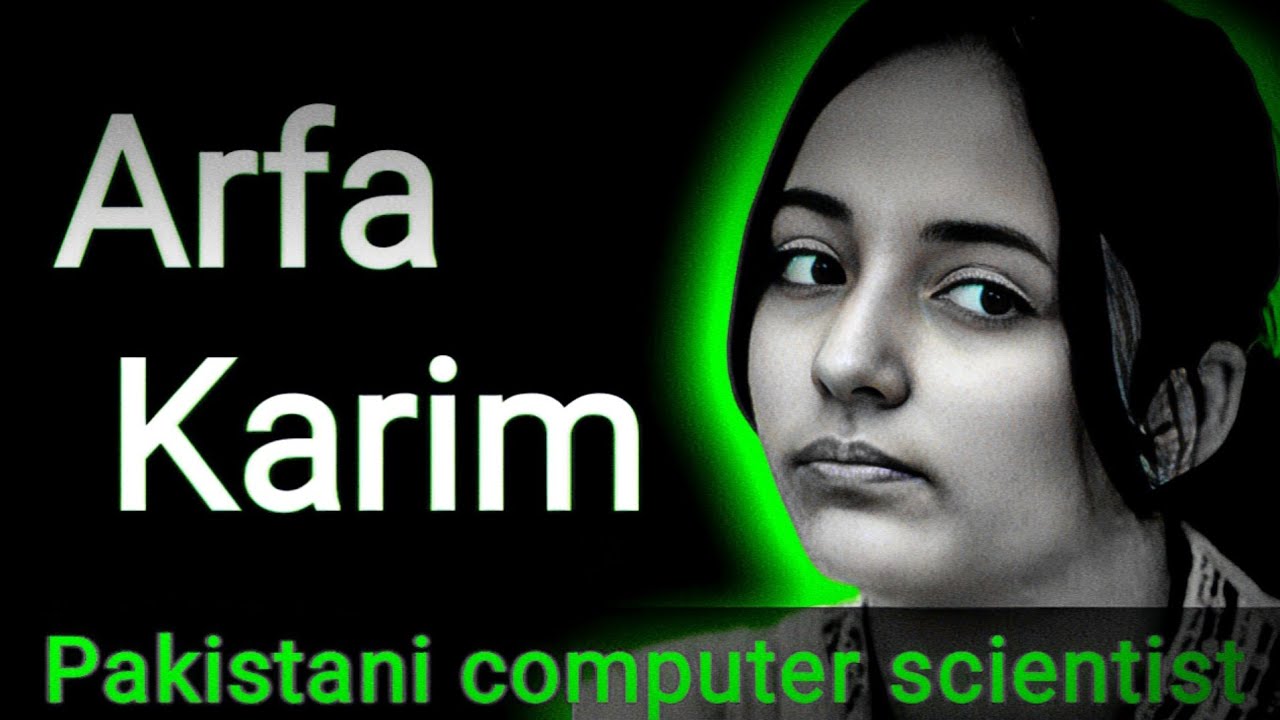 Arfa karim | the Inspiring Life Journey | motivation for success - YouTube