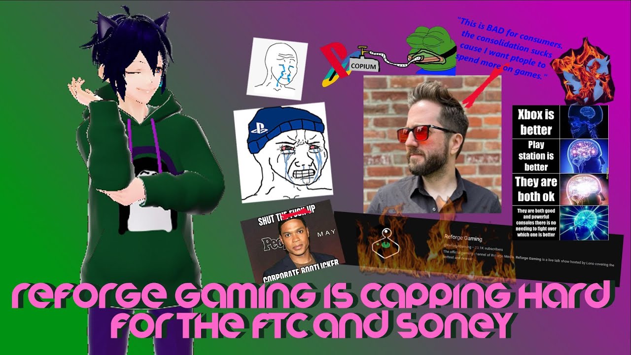 reforge gaming FTC Microsoft case has this man MALDING - YouTube