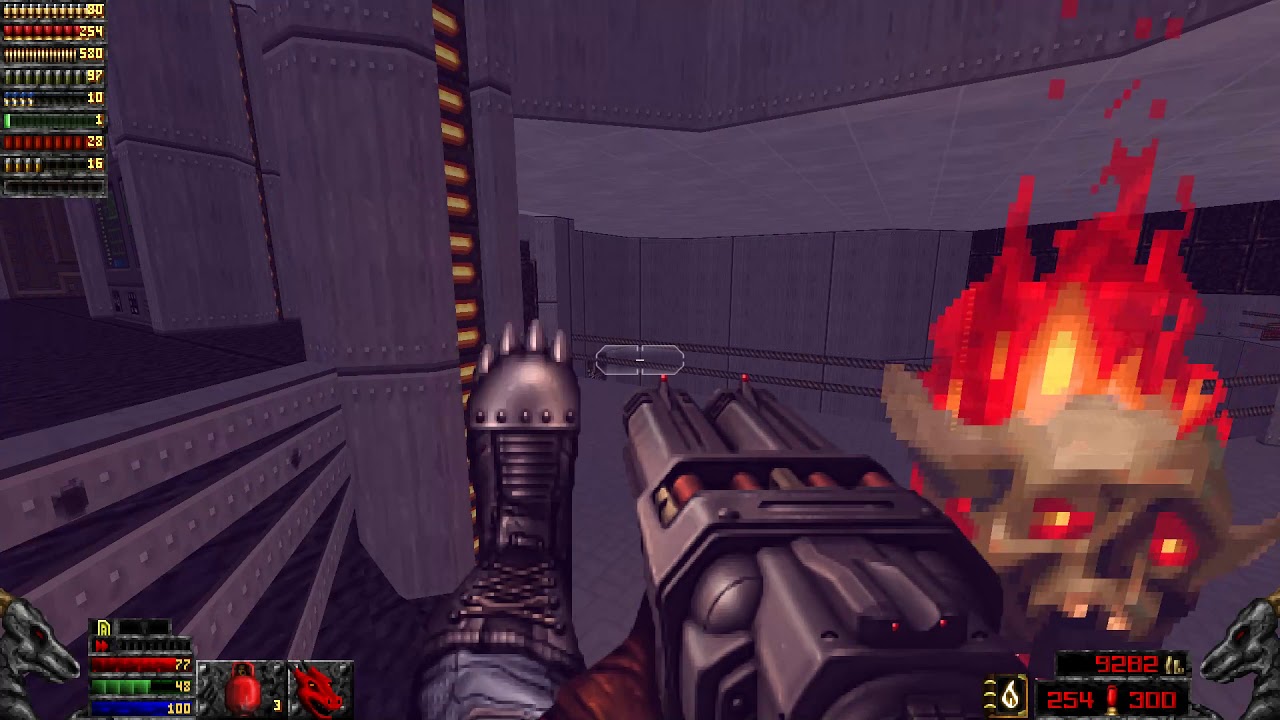 Disjunction [Doom 2 wad /w Guncaster mod] - YouTube