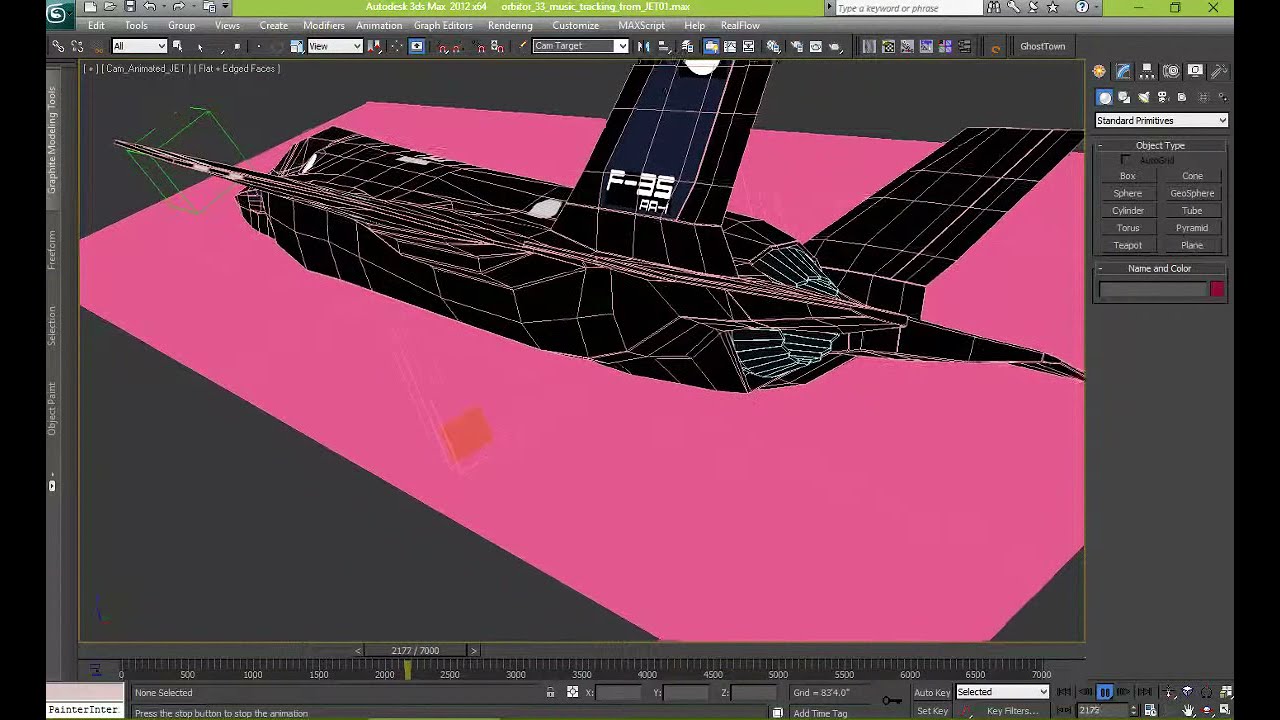 (DMD - 3D Artist) 3ds Max Shuttle Launch Rough Draft (View from F-35 ...