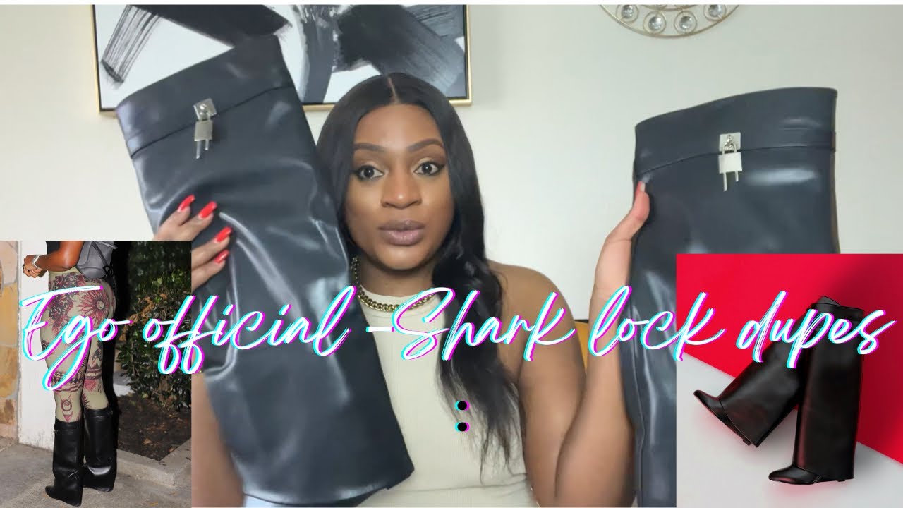 Ego official Shark lock boot dupes $69 😌 - YouTube