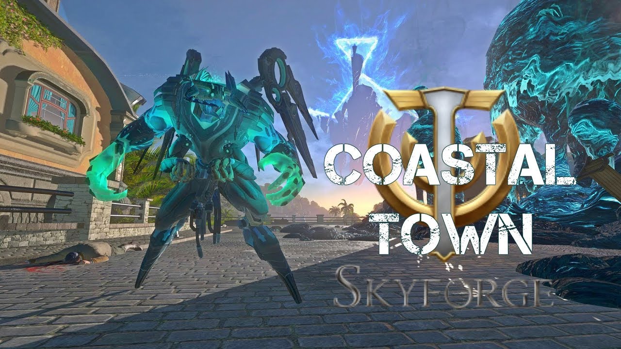 Skyforge - Coastal Town | Demon Invasion | Demonic Dawn - YouTube