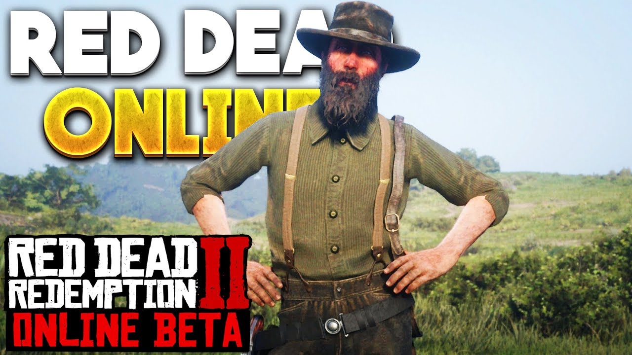 RED DEAD ONLINE Character Creation, Intro, Free Roam & Deathmatch! RDR2 ...