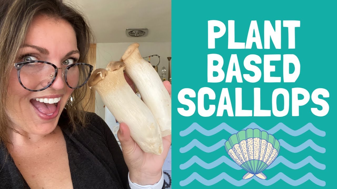 I tried making vegan scallops out of mushrooms. Plant based scallops ...