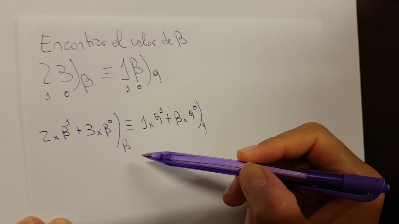 Ejercicio 5 - Encontrar beta - resuelto por suma ponderada - YouTube