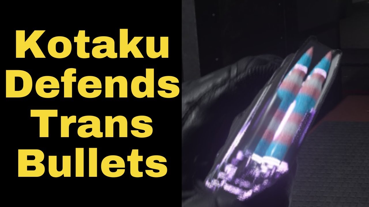 Kotaku Defends Trans Bullets in Call of Duty, Calls It a Bug - YouTube