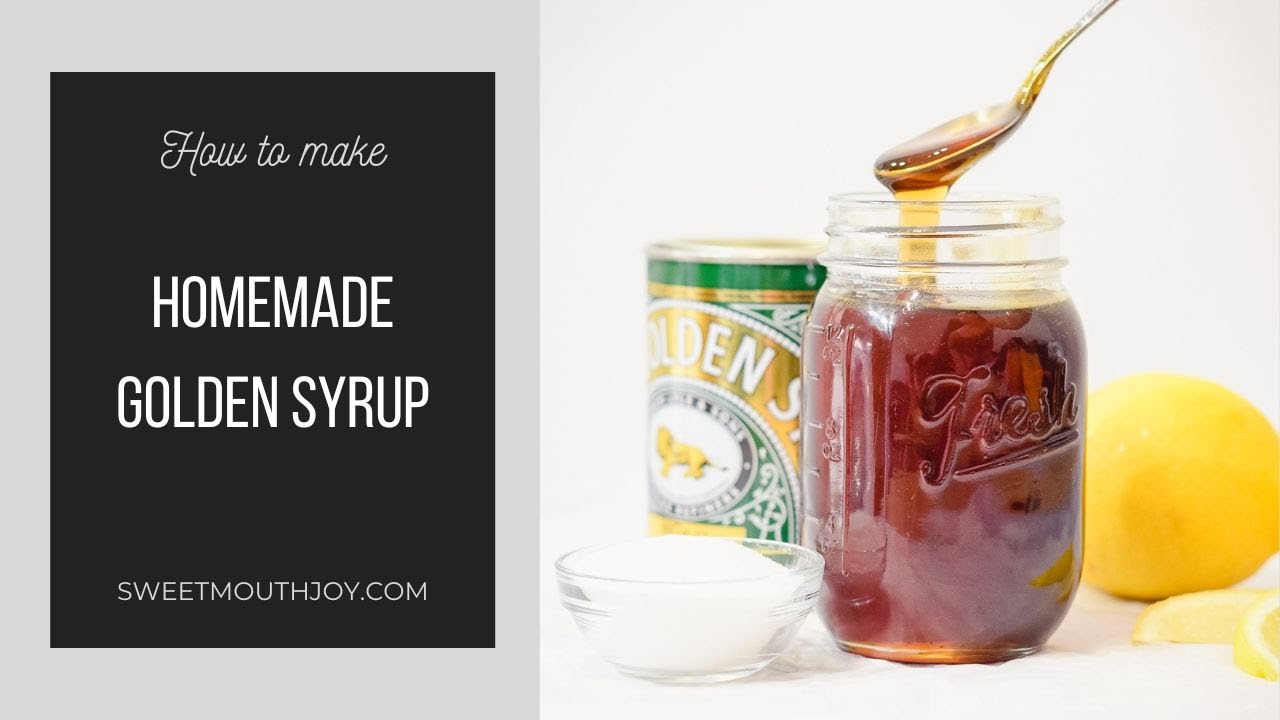Homemade Golden Syrup Recipe - YouTube