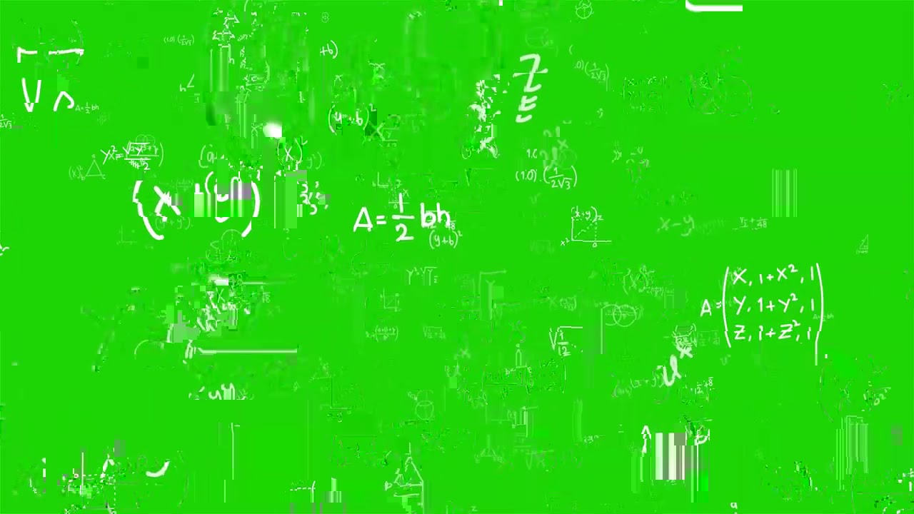 Efeito de Matemática (CHROMA KEY) - YouTube
