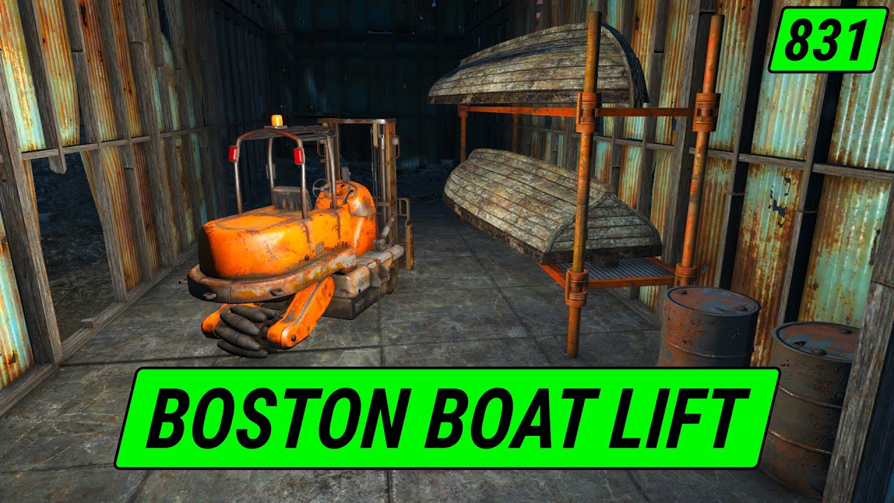 Exploring This Boston Boat Lift | Fallout 4 Unmarked | Ep. 831 - YouTube