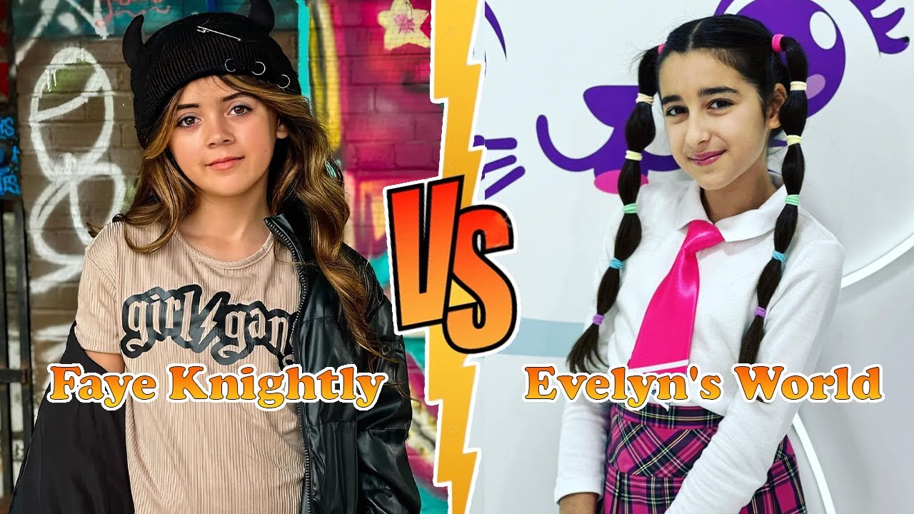 Faye Knightly VS Evelyn's World Transformation 2024 ★ From Baby To Now ...