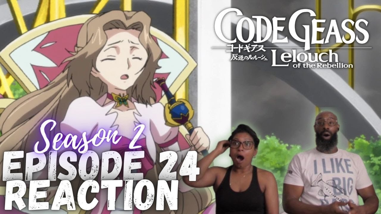 Code Geass 2x24 | "The Grip of Damocles" Reaction - YouTube