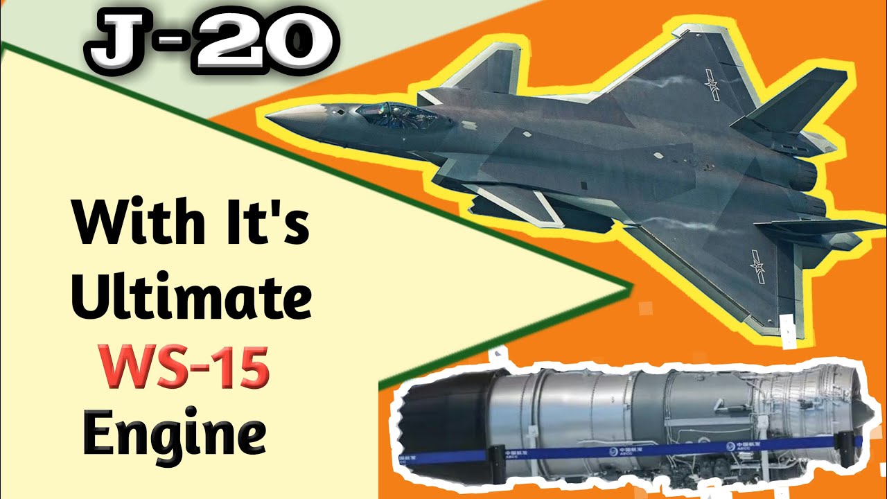 China's J-20 Boosted By it's New Engine | China's J-20 With WS-15 ...