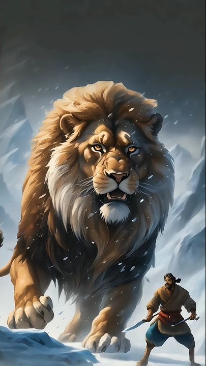 2023 Lion vs 5000 bce Lion #shorts #viral - YouTube