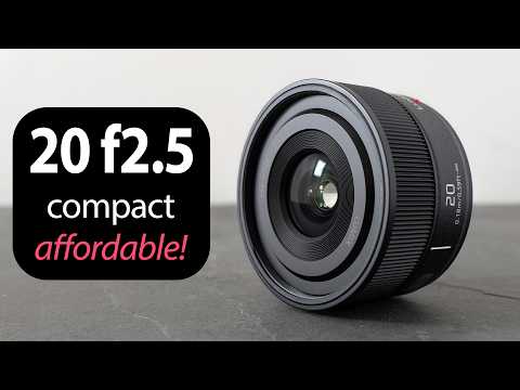 LUMIX S 20mm f2.5 REVIEW : compact, low-cost fun!