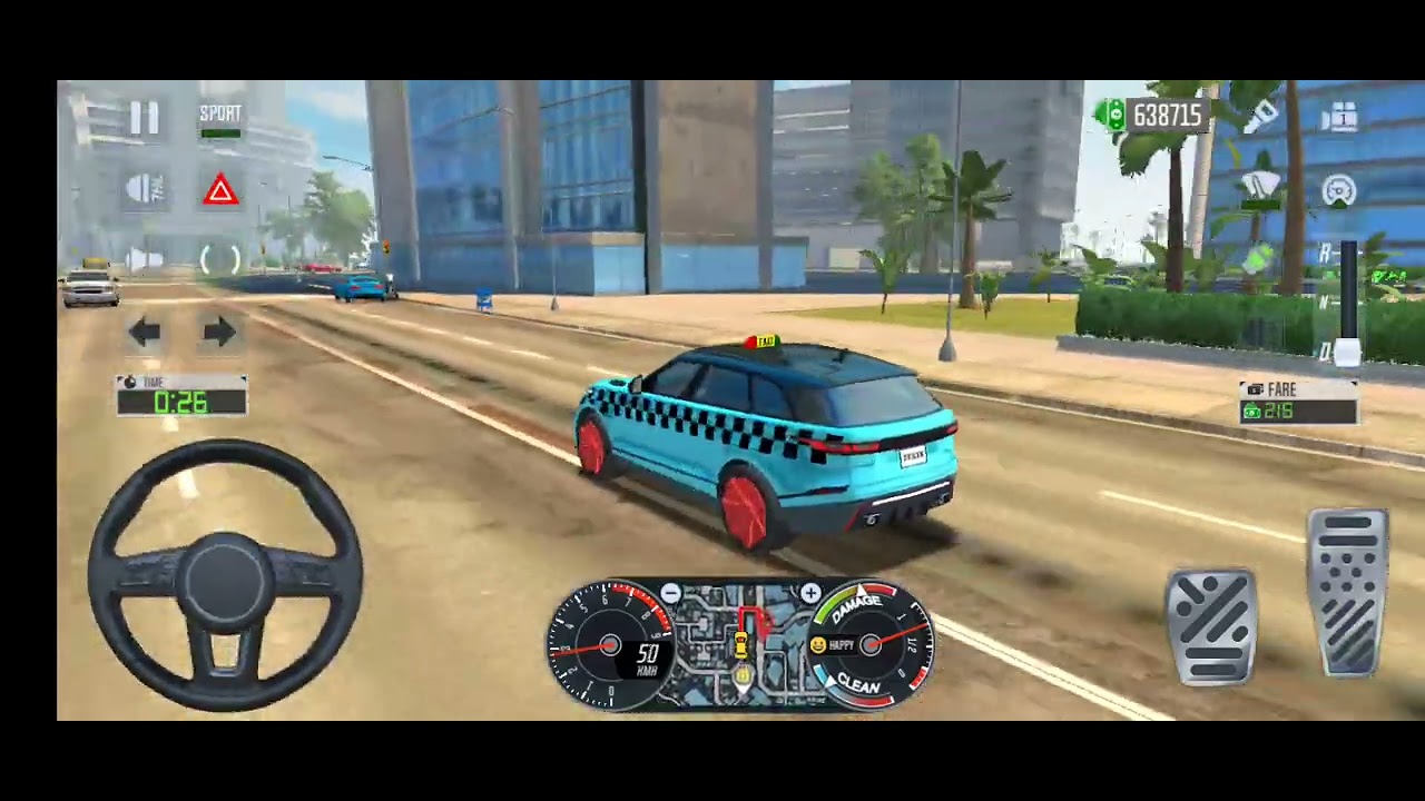 Taxi SIM 2022 Evolution | Taxi Simulator Car Driving Simulator Wheel ...