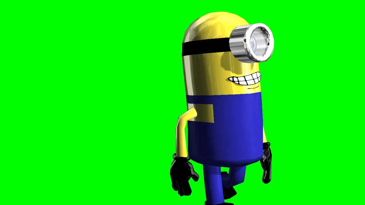 Minion walk - green screen effects - free use - YouTube