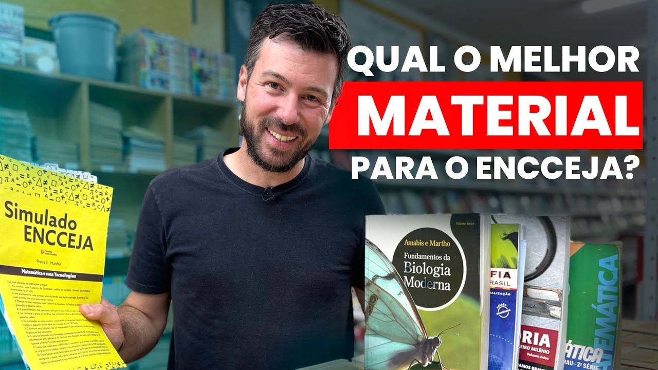 QUAL É O MELHOR MATERIAL PARA ESTUDAR PARA O ENCCEJA 2023? - YouTube