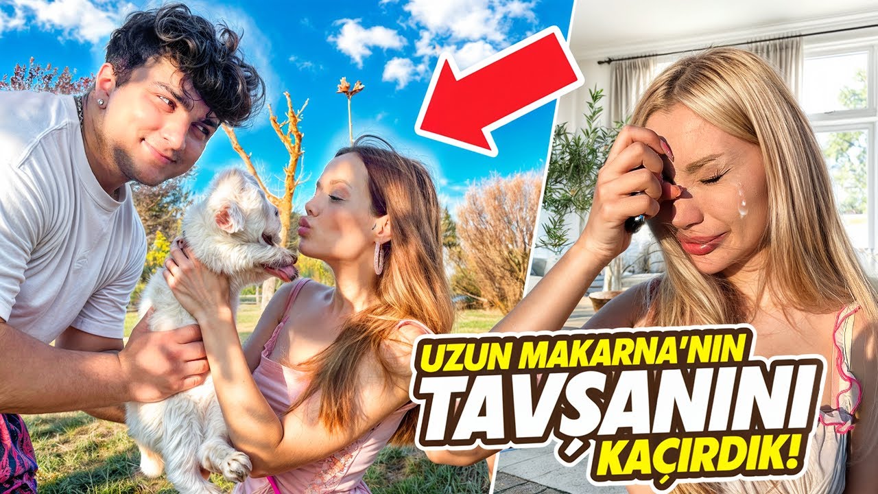 UZUN MAKARNA'NIN TAVŞANINI GİZLİCE KAÇIRDIM ?! | Gamze Karta Goril ...