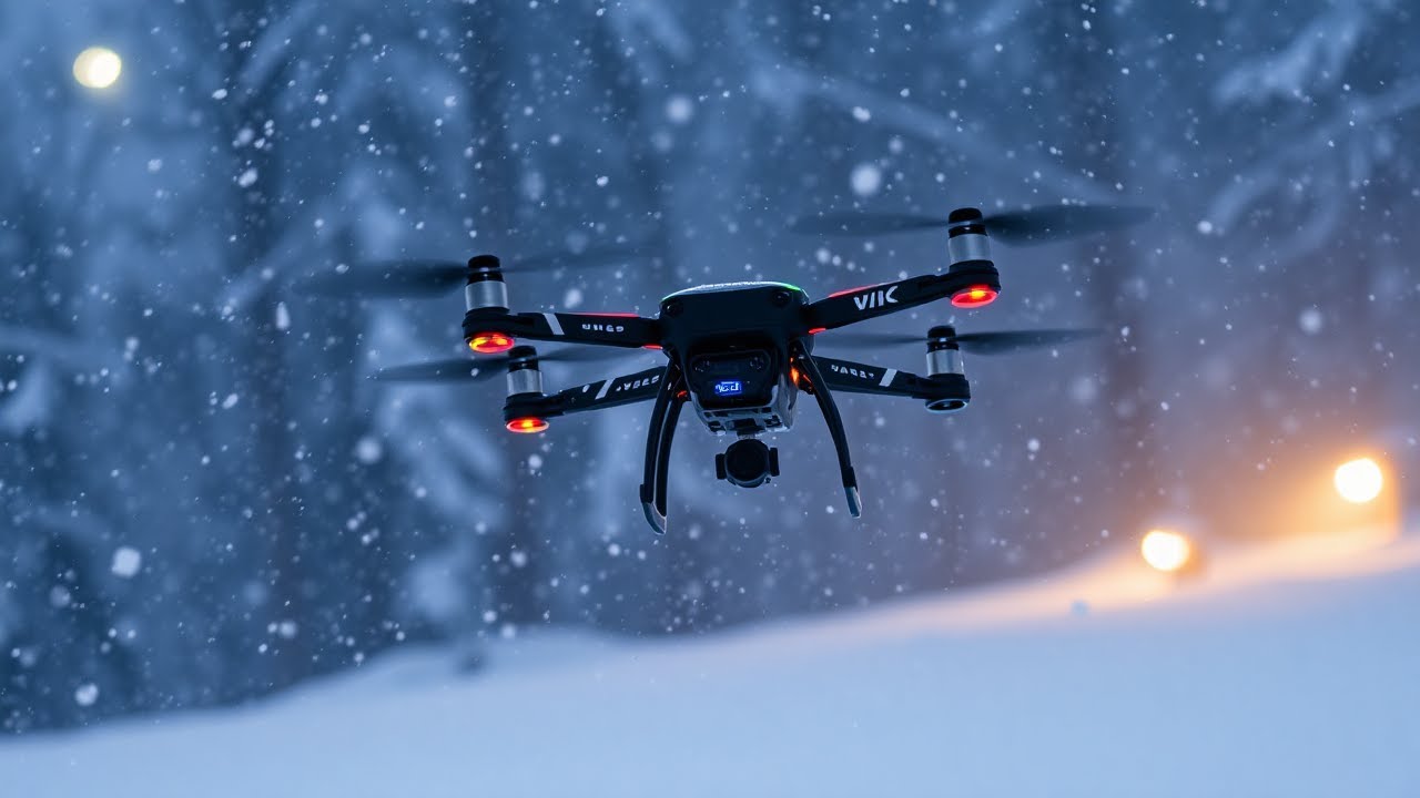 FPV Drone Snow Day in North Texas - YouTube