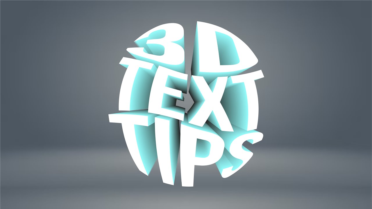 3D Text Effect in Adobe Illustrator | Make 3D Text in 3 minute with ...
