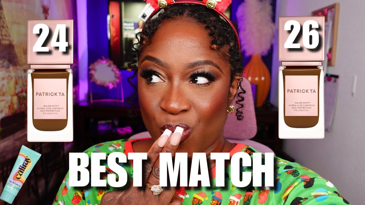 Patrick TA Foundation Shade Test | 24 Neutral vs 26 Neutral – Which One ...