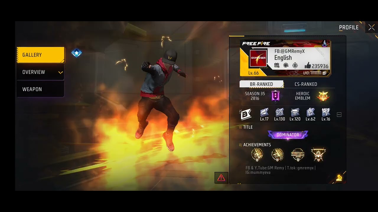 Searching Rarest Uid In Free Fire - YouTube