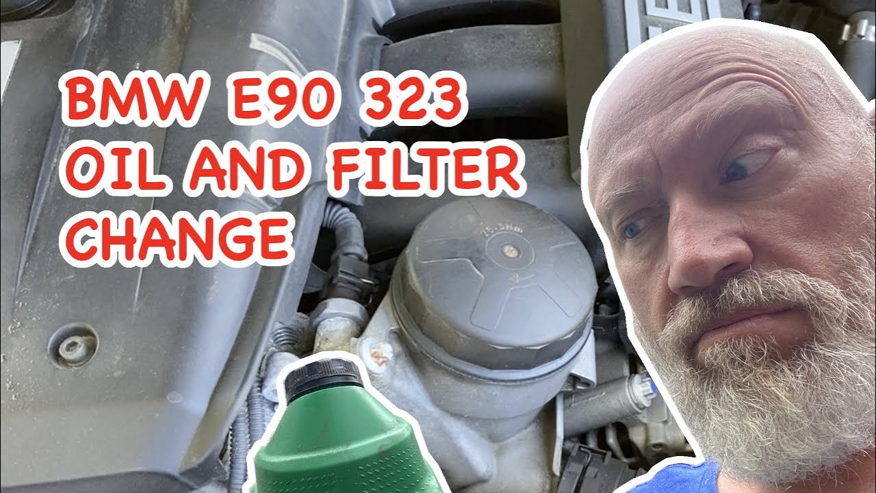 2008 BMW E90 323 Oil and Filter Change - YouTube