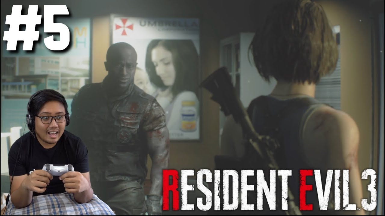 RESIDENT EVIL 3 Remake PS4 Gameplay/Walkthrough Part 5 TYRELL PATRICK ...