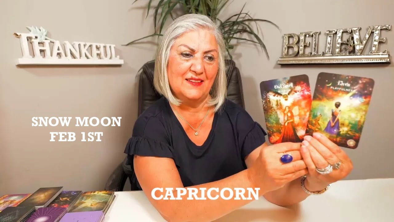 CAPRICORN ♑️ SOMETHING INCREDIBLE AMAZING IS ABOUT TO HAPPEN!— JANUARY ...