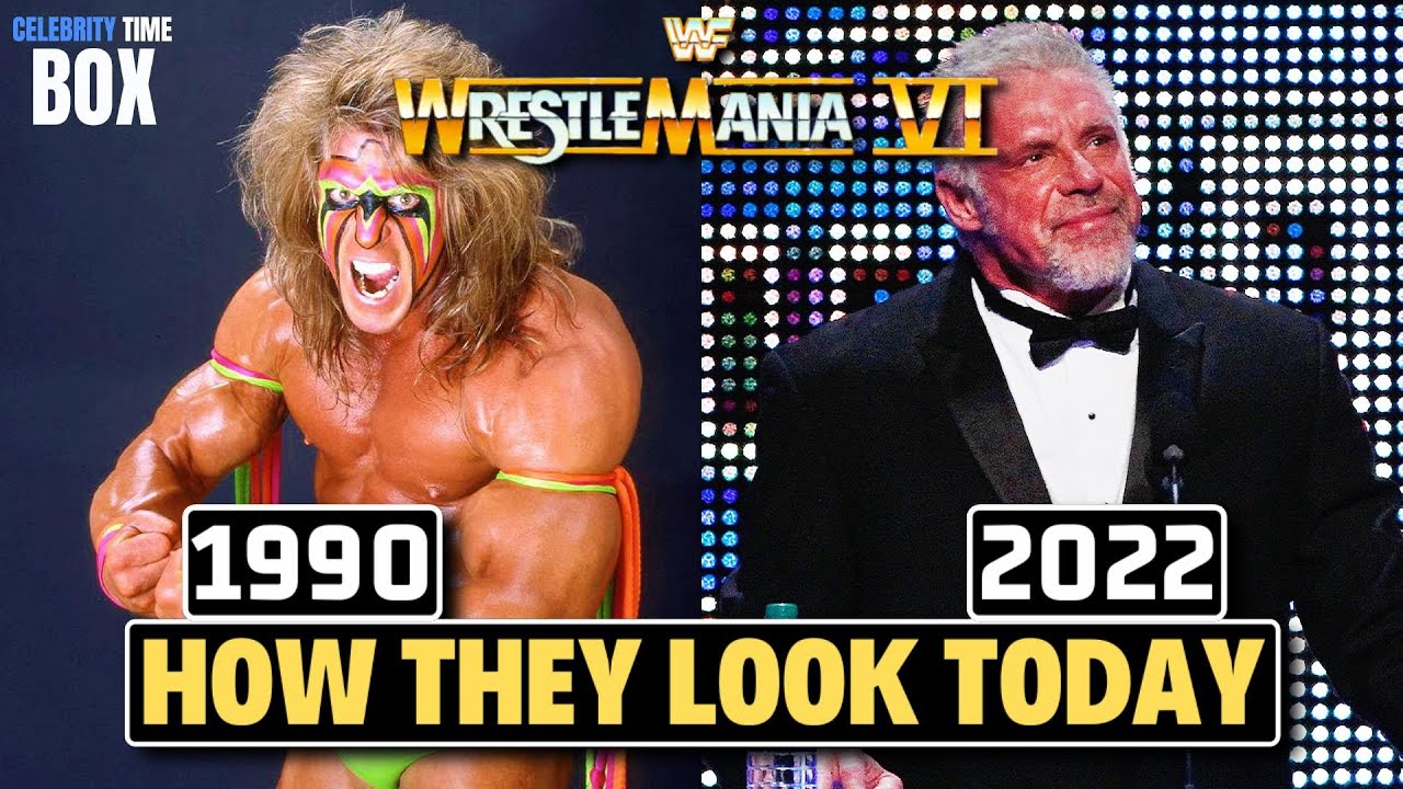 WWE WrestleMania 6 Superstars: 1990 Then and Now ★ 1990 vs 2022 How ...