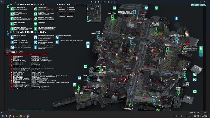 Escape From Tarkov Reserve Map All Escape From Tarkov Maps And