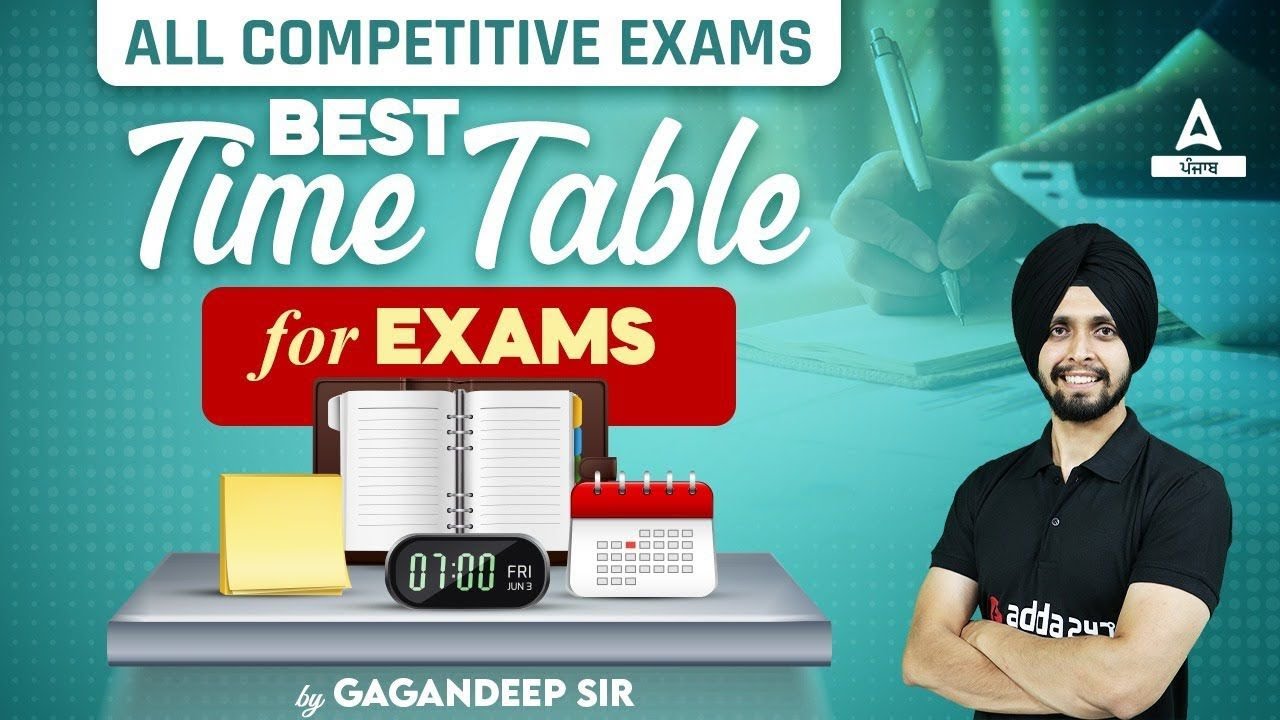 ALL COMPETITIVE EXAMS | TIME TABLE OF EXAMS |BY GAGAN SIR - YouTube