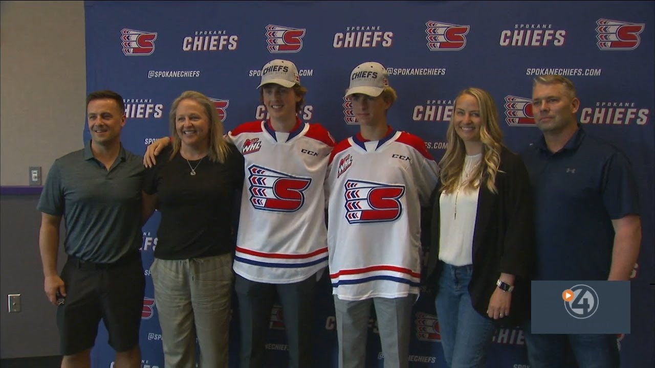 Spokane Chiefs sign two top-3 WHL prospects - YouTube