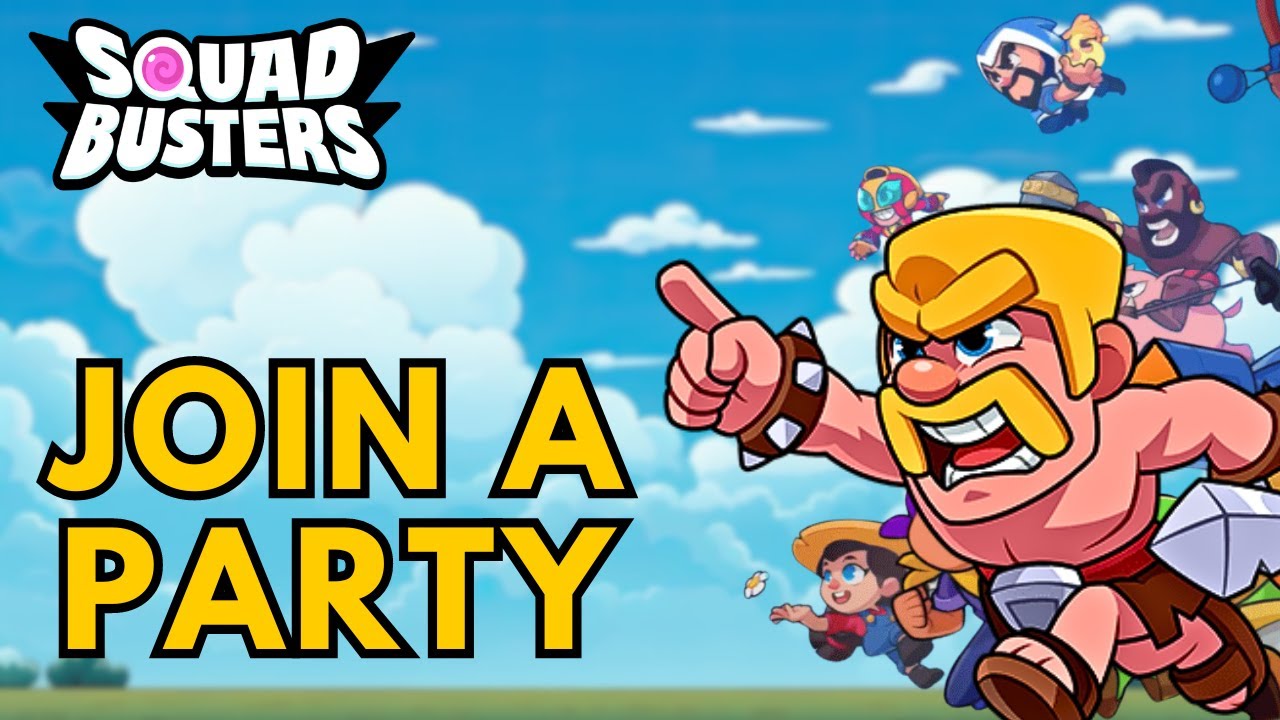 How to Join A Party on Squad Busters? 2024 | Squad Busters - YouTube