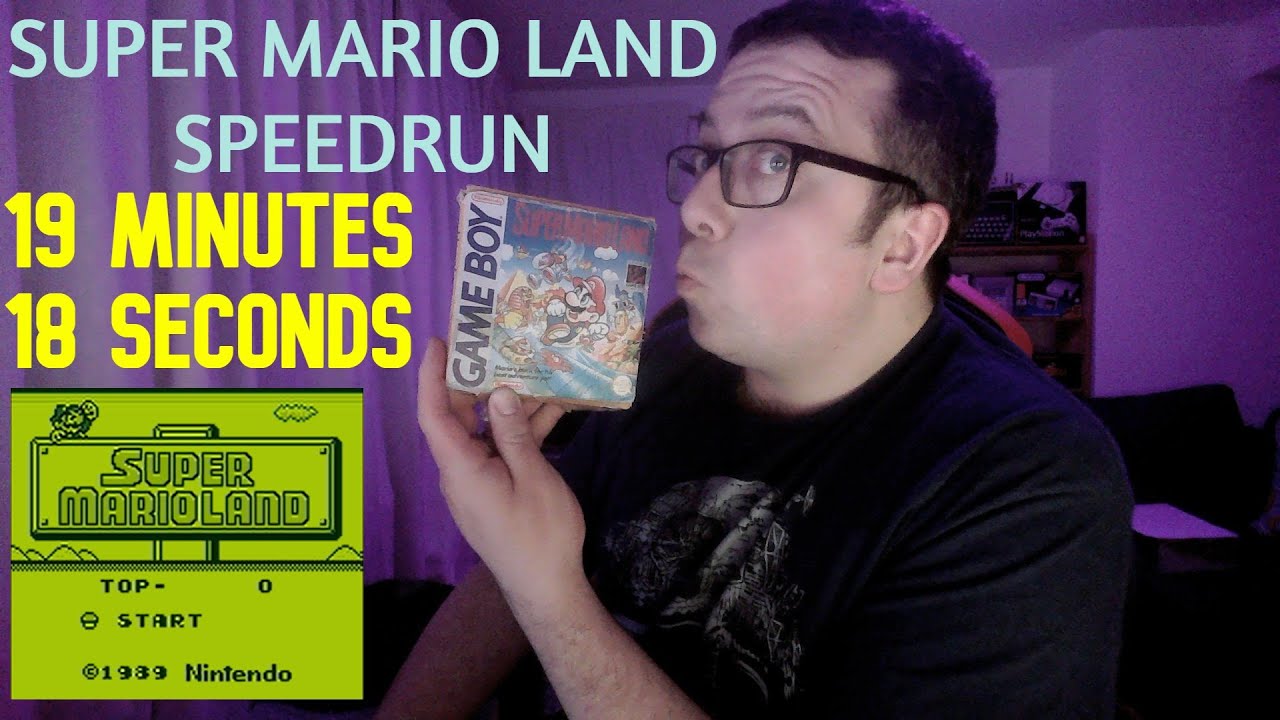 Super Mario Land Speedrun in 19 minutes 18 seconds (Any%) - YouTube