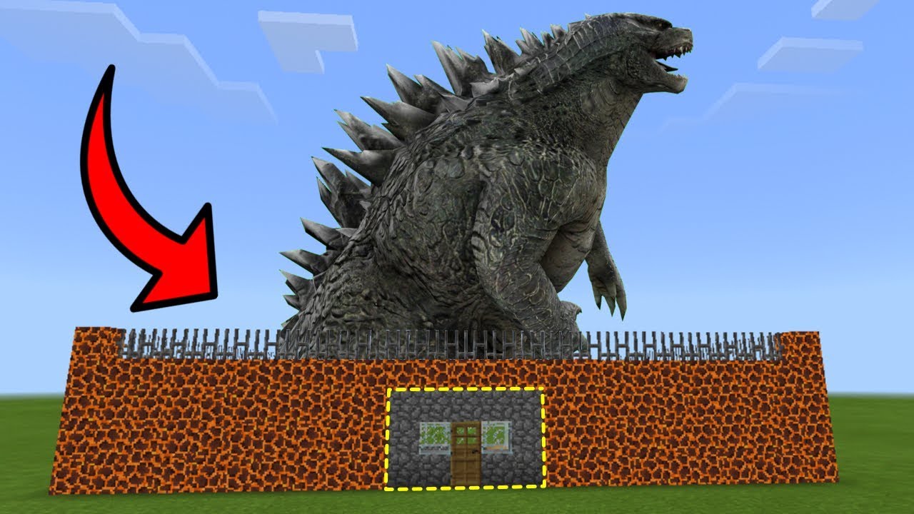 MCPE: How To Live Inside a Godzilla Farm - YouTube