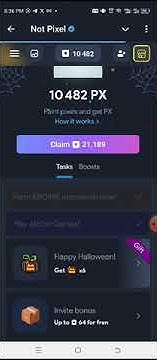 how to work notpixel | notpixel pe work kesy kre| notpixel points not added - YouTube