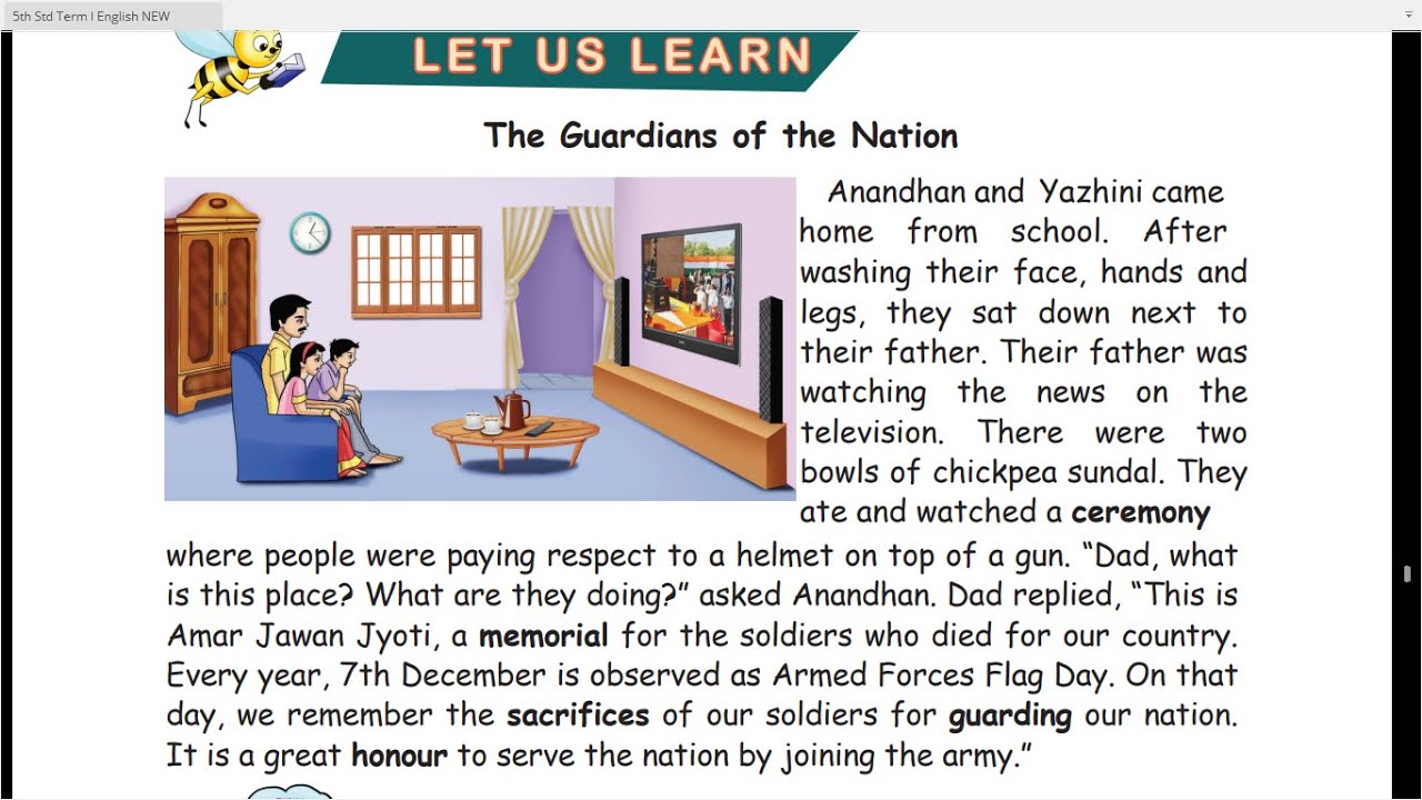THE GUARDIANS OF THE NATION - OUR NATION - Unit 3 - Term 1 - English ...