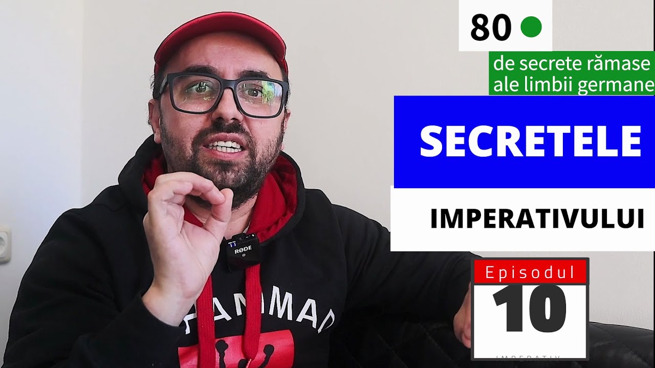 Ep 10. IMPERATIVUL la LIMBA GERMANA - YouTube