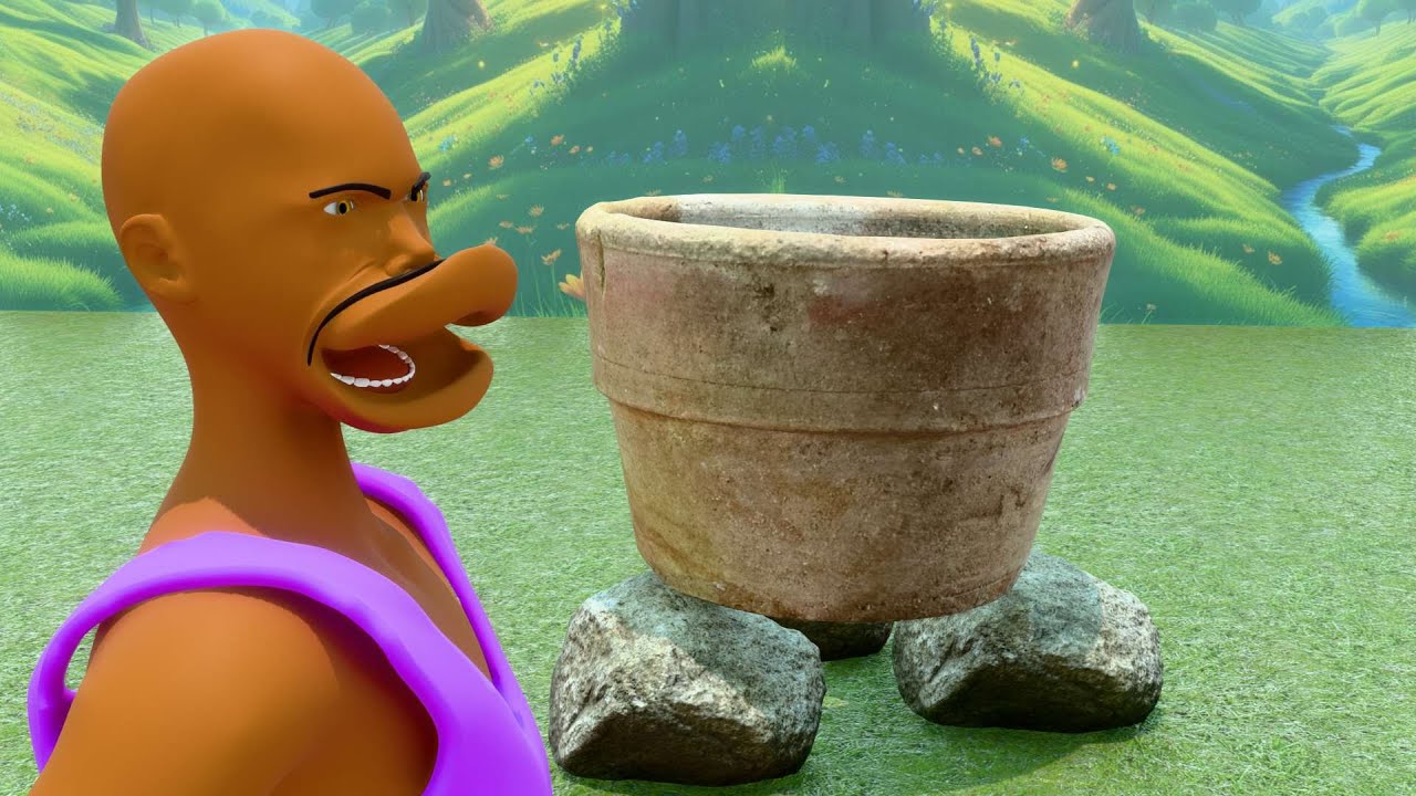 Big Pot | Funny Animation | Comedy Animation | 3D Animation - YouTube