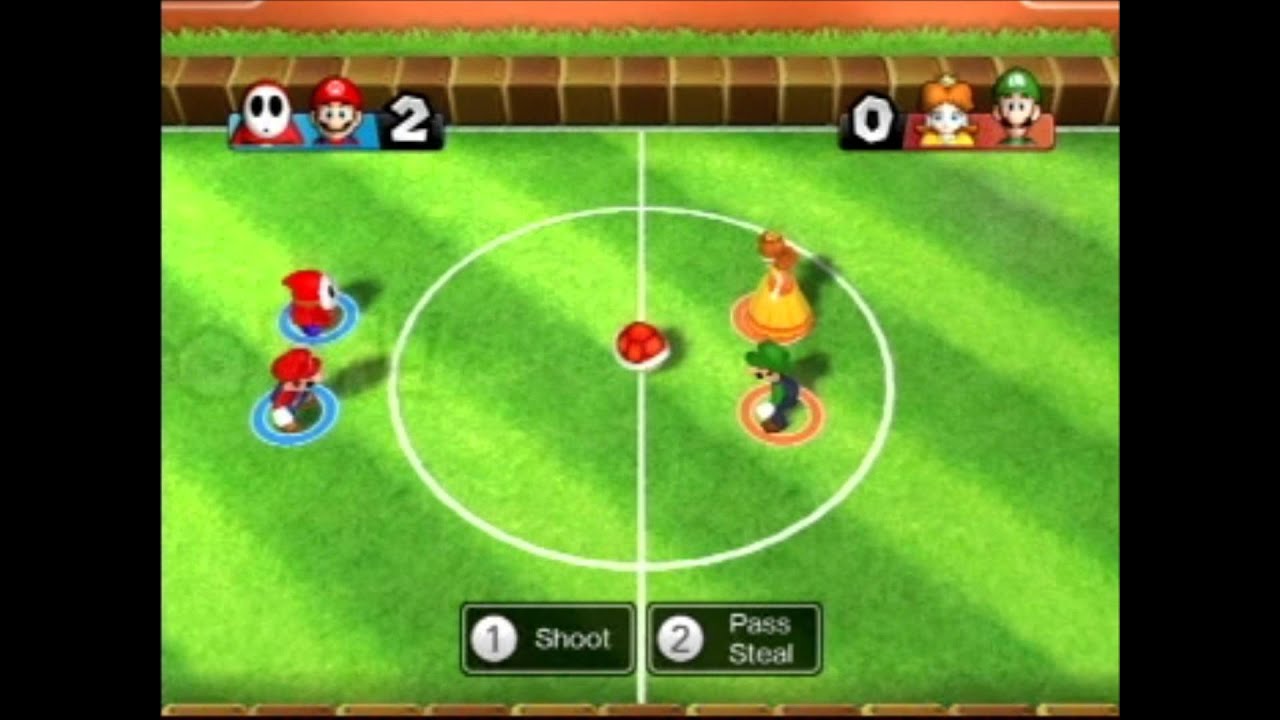 Mario Party 9: Extra Minigame - Shell Soccer - YouTube