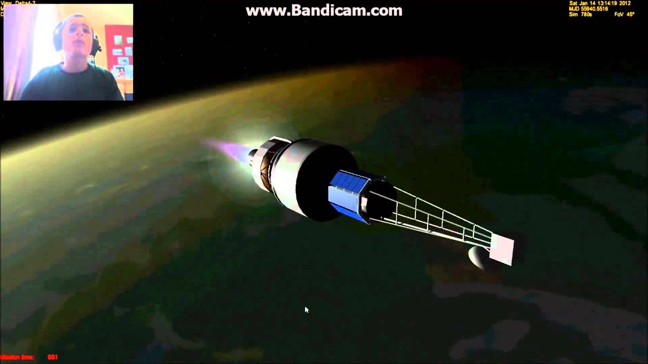 Delta IV Heavy Launch in Orbiter - YouTube