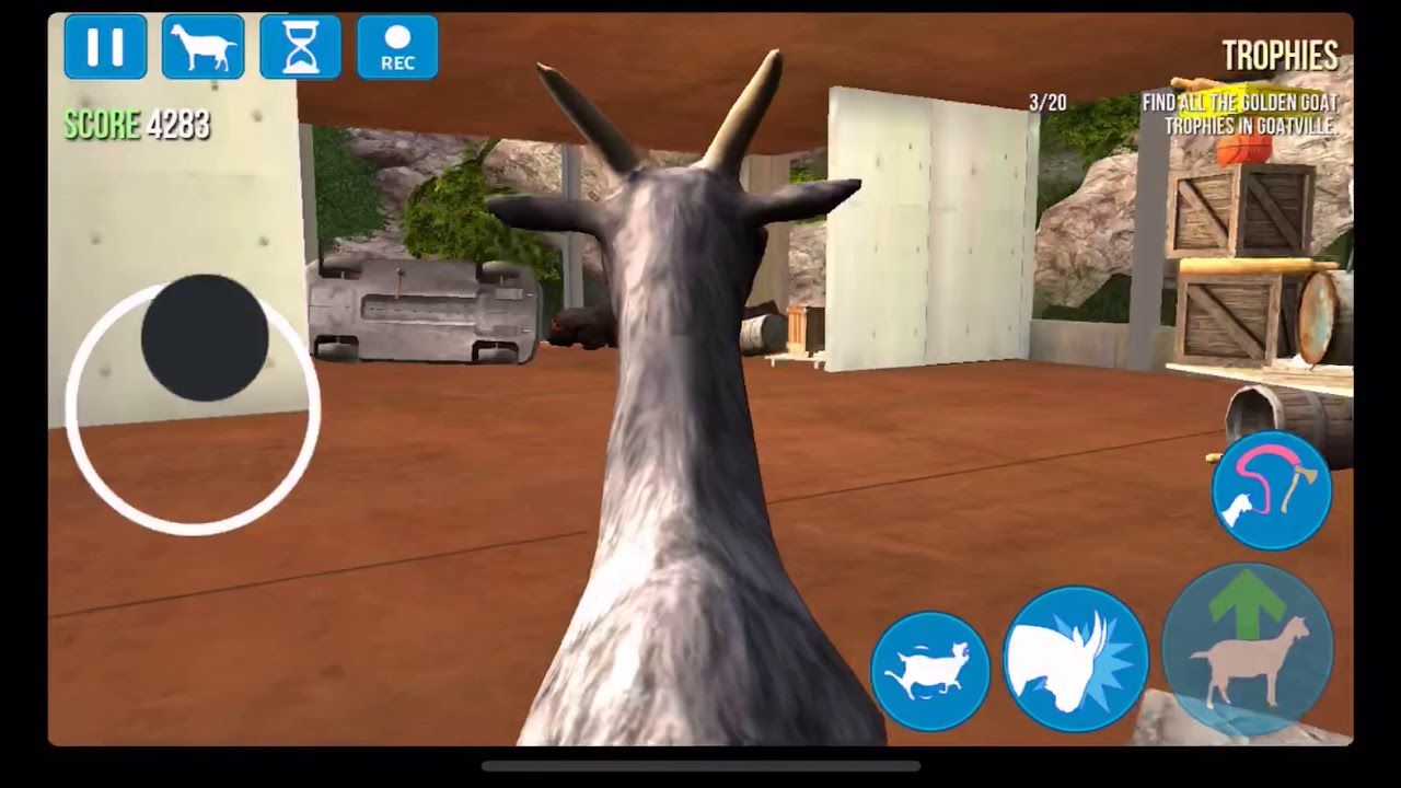 Goat Simulator I Can See My House From Up Here - YouTube