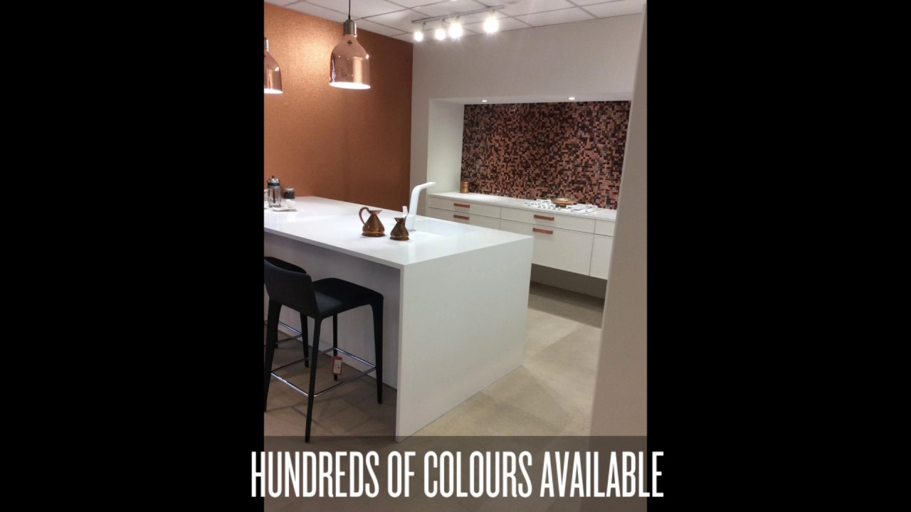 Compac Absolute Blanc Quartz Polished (S20Abso02) - YouTube