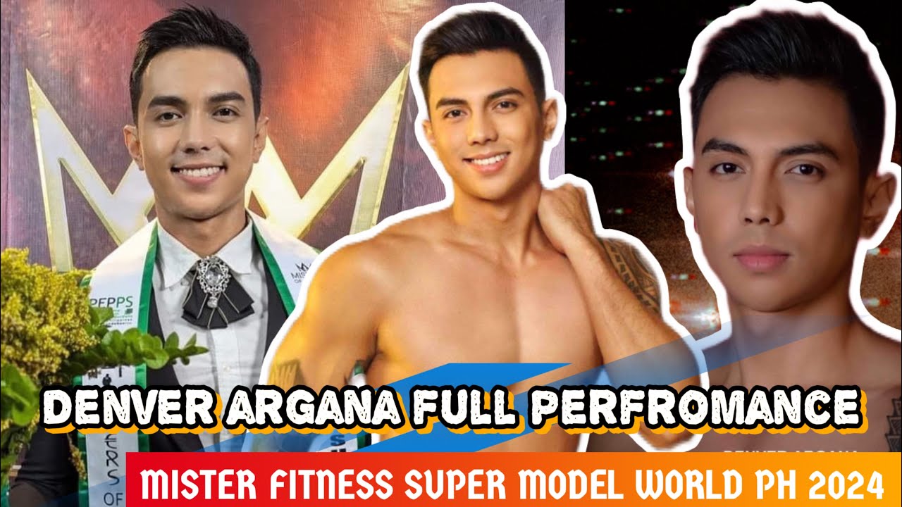 WINNER! ALLEN DENVER ARGANA Full Performance- Mister Fitness Super ...