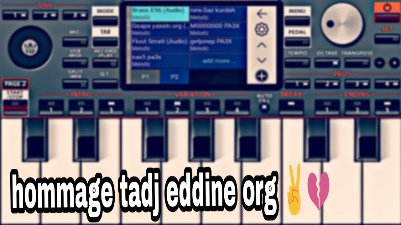 hommage tadj eddine org 2019 🎵 - YouTube