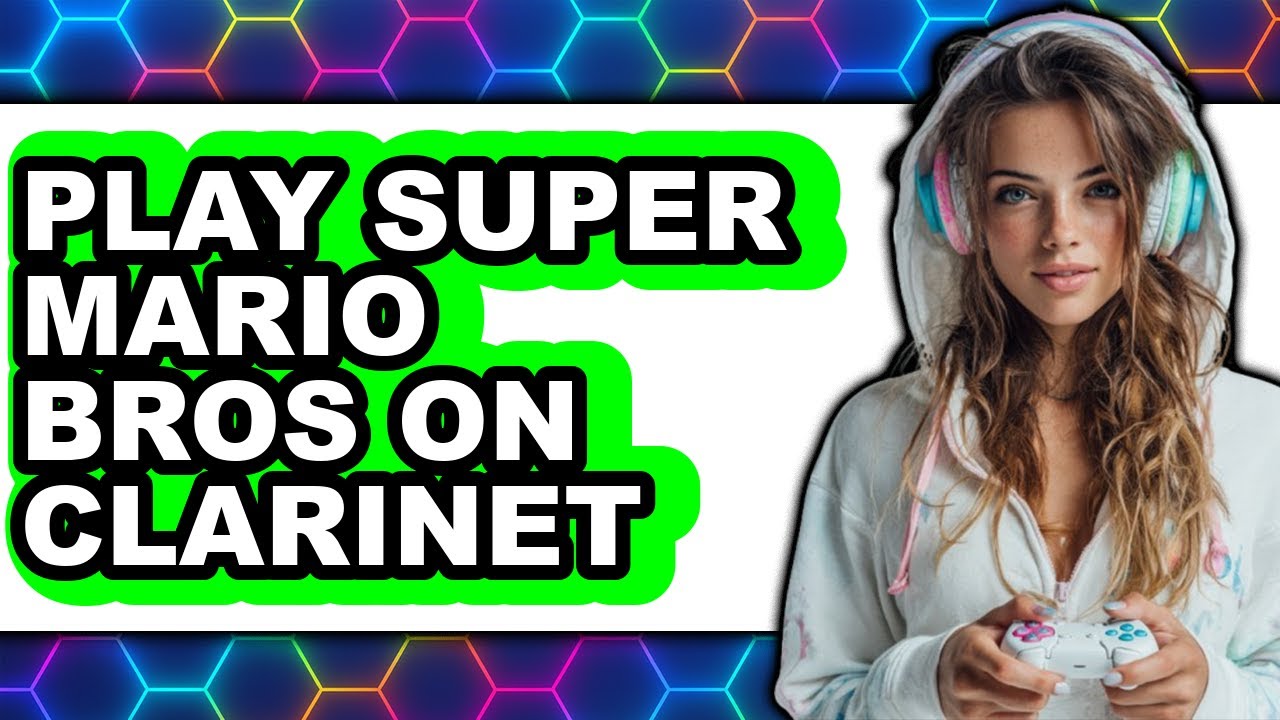 How To Play Super Mario Bros On Clarinet (Only Way) - YouTube