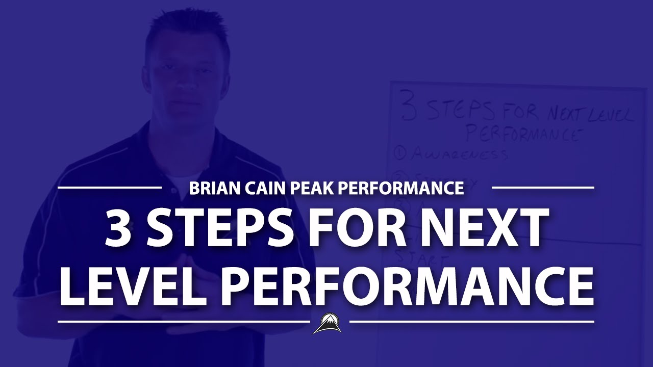 3 Steps For Next Level Performance - YouTube