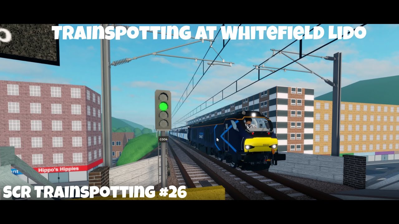 Trains at Whitefield Lido (Stepford County Railway Trainspotting #26 ...